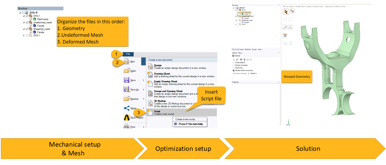 Ansys Structural Optimization Shape Optimization Back To Cad Workshop